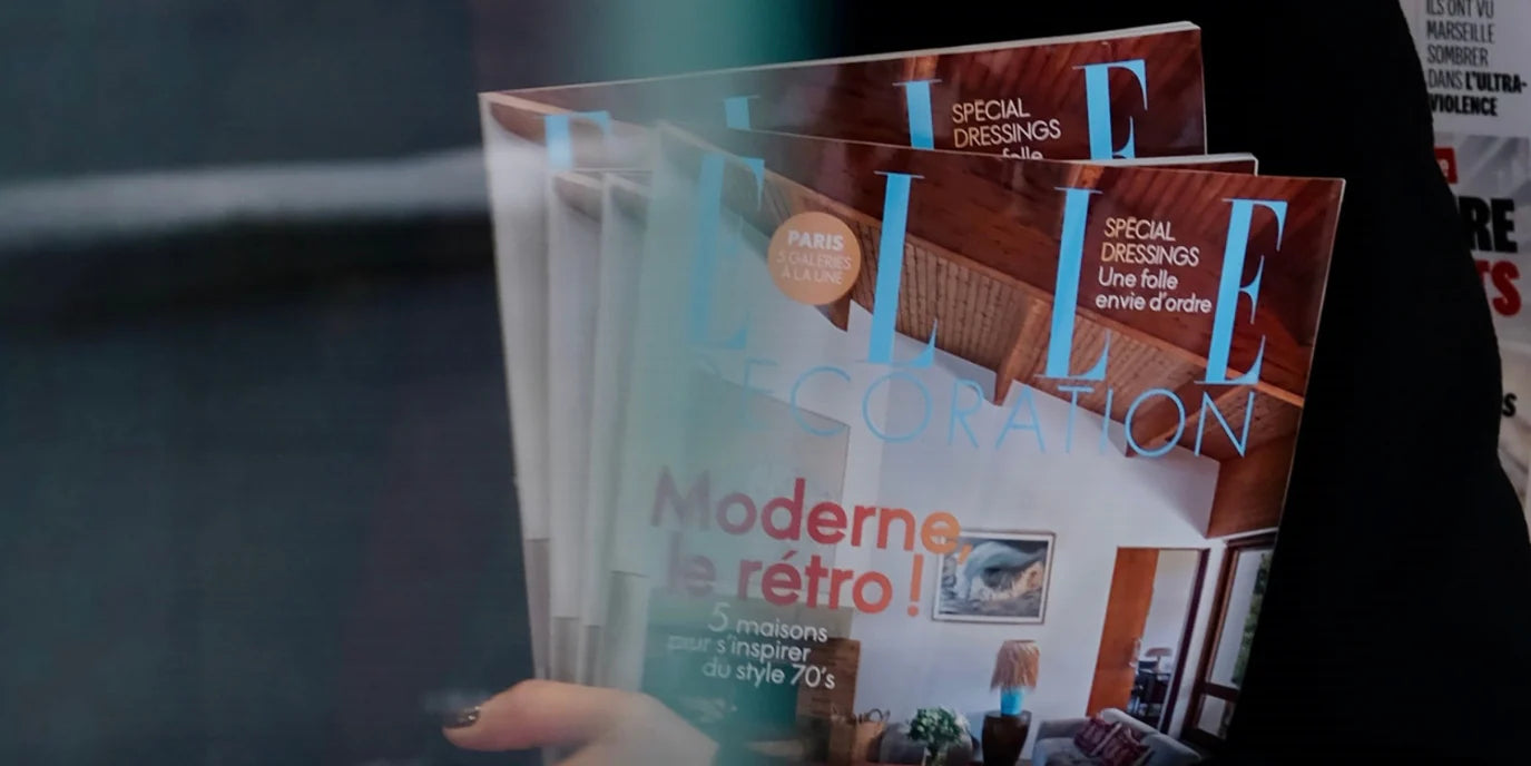 Le Nouveau Mazagran dans ELLE Décoration – Atelier Maison Quatre